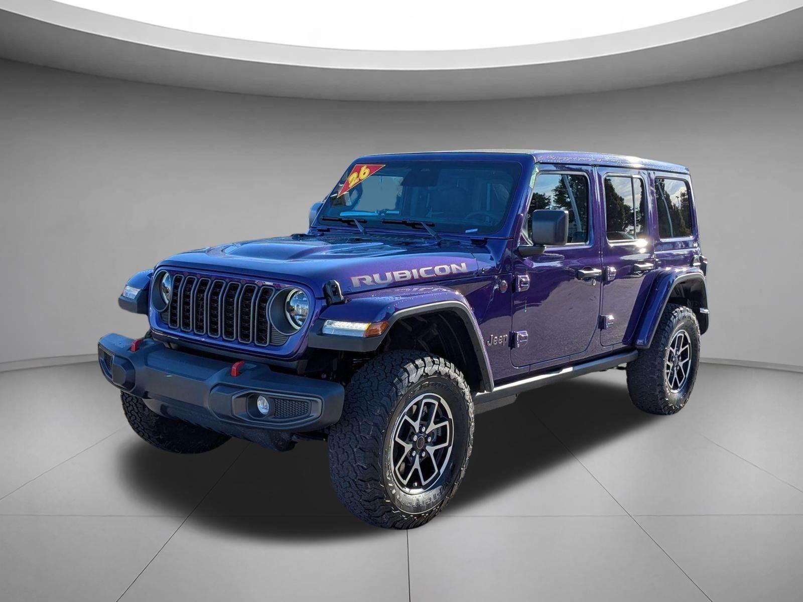 New 2026 Jeep Wrangler Rubicon 4-door in Columbia #C483 | Mills ...